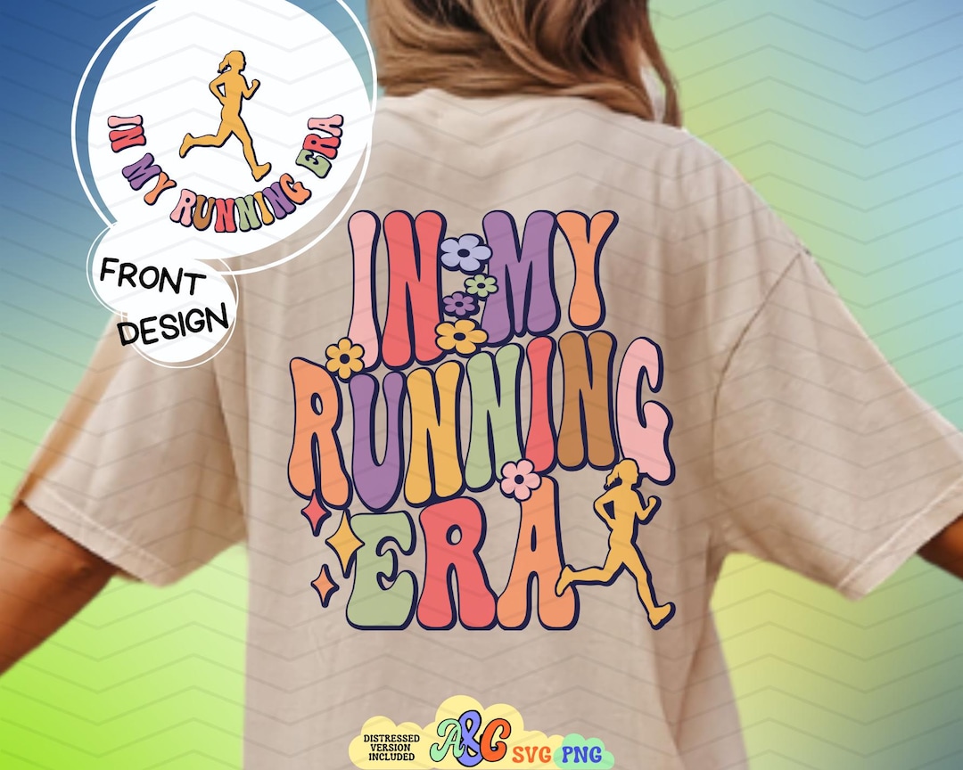 In My Running Era SVG Bundle, Running Era Svg, Funny Marathon Athlete ...