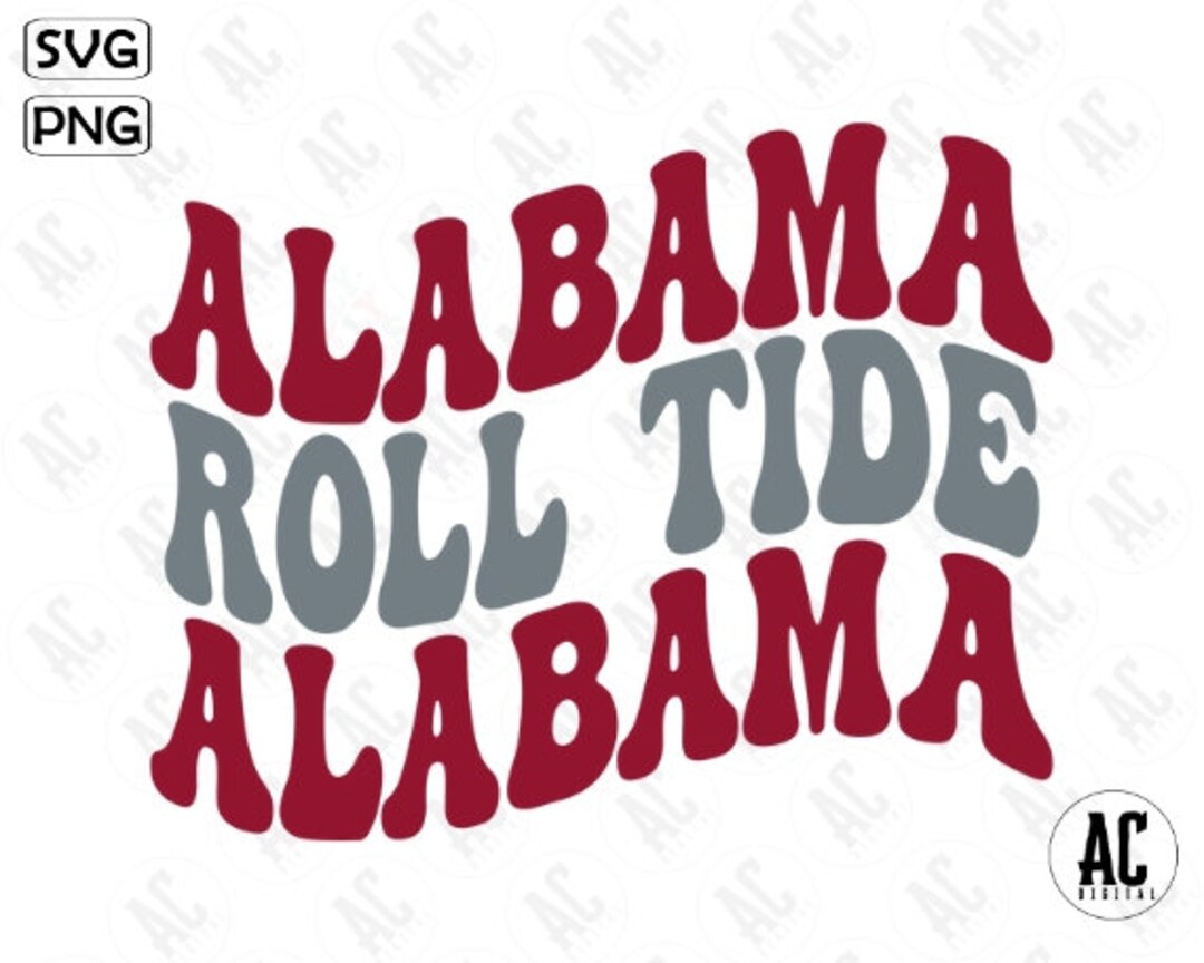 Roll Tide Svg Roll Tide Png State Svg Svg Files for Cricut - Etsy Ireland