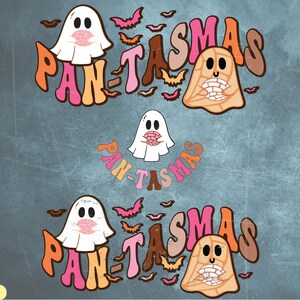 Pantasmas Png, Mexican Ghost Png Svg Bundle, Mexican Conchas Ghost ...