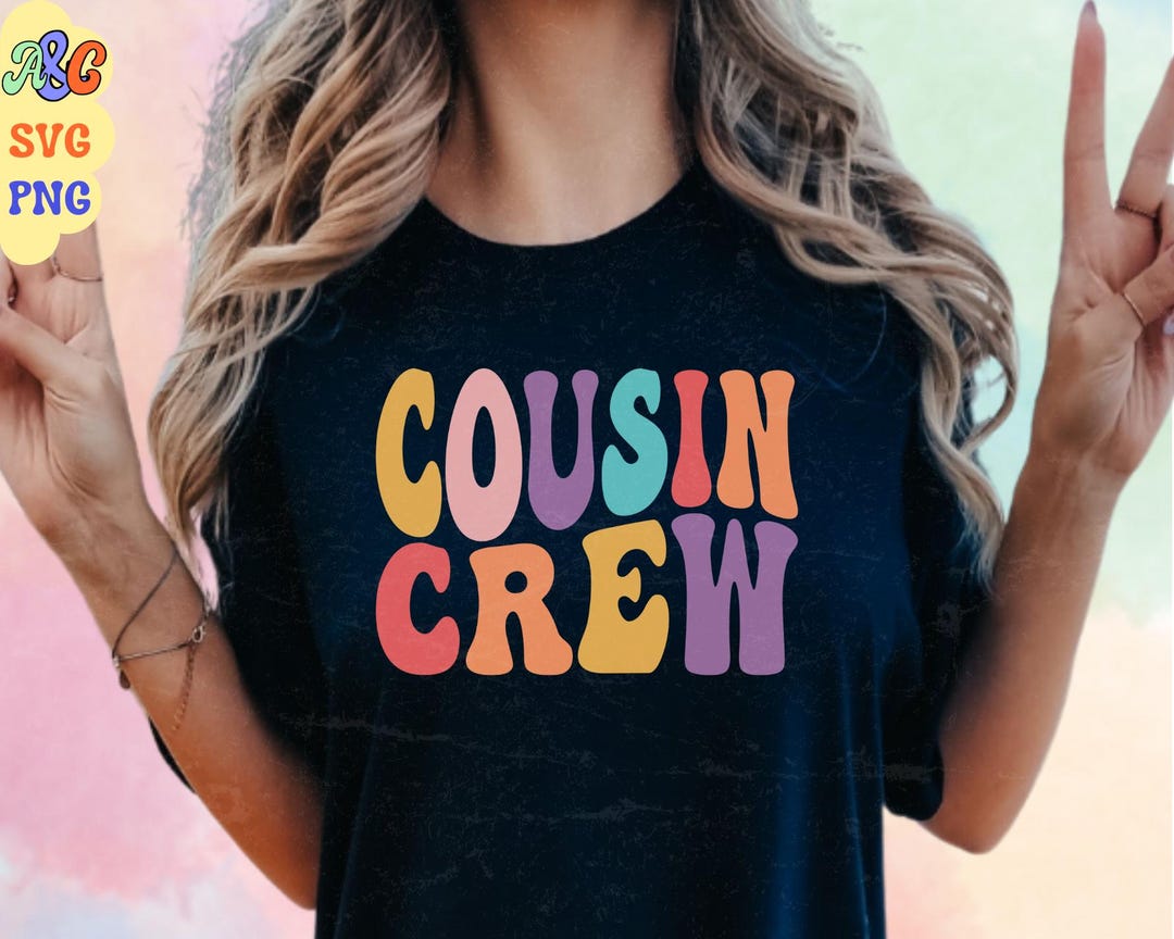 Cousin Crew Svg, Cousin Team Svg, Cousin Svg, Cousin Squad Shirt ...