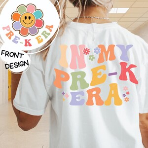 In My Pre-k Svg Png, Teacher Era Png, in My Teacher Era Sublimation ...