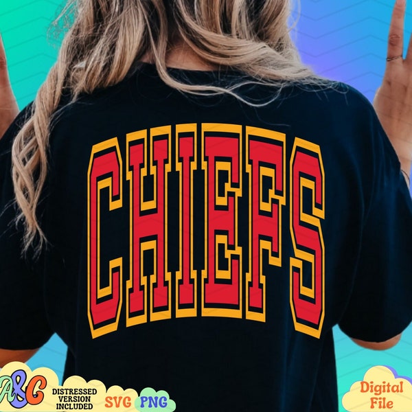 Kansas City Chiefs Fonts - Etsy