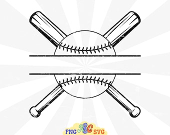 Baseball Svg Bundle, Softball Svg Bundle, Baseball Monogram Svg ...