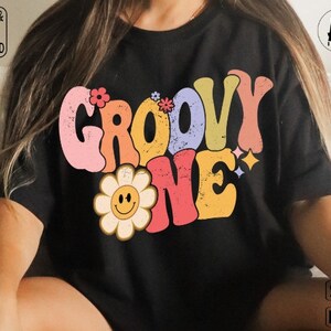 Groovy One Png, Groovy One Svg, Retro Groovy One Design, Matching Mommy ...