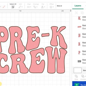 Groovy Pre-k Crew Svg, Retro Pre-k Crew Png, Preschool Svg, Preschool ...