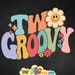 Two Groovy Png, Two Groovy Shirt Svg, Girls Birthday Png, Retro Girls ...