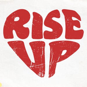 Rise up Heart Shaped Png, Rise up Svg, Rise up Heart Shaped Svg, Rise ...