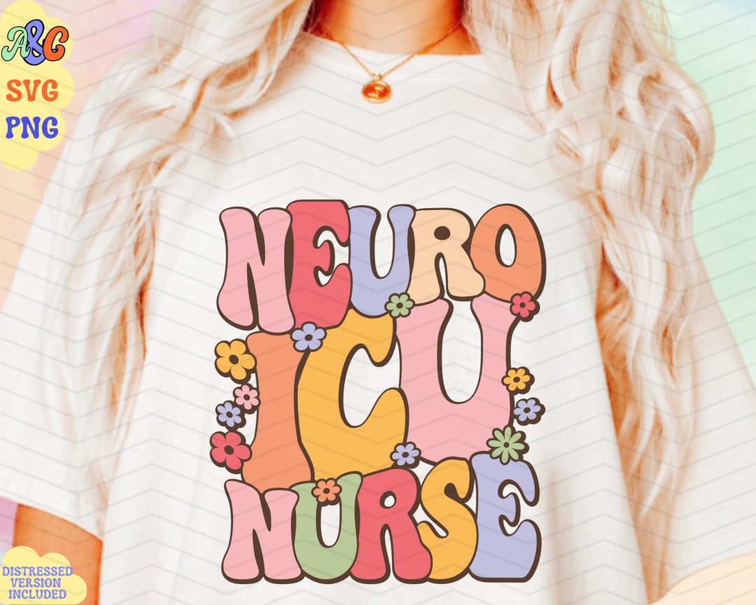 Neuro ICU Nurse Svg, Neurology Nurse Svg, Stroke Nursing Svg ...