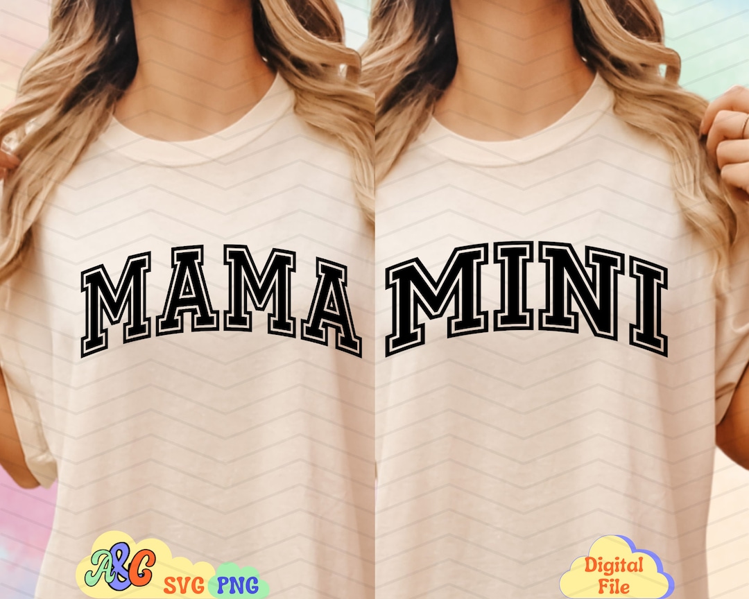 Mama and Mini Svg, Mama Svg, Mini Svg, Mama Png, Mini Png, Mama Mini ...