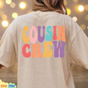 Cousin Crew Svg, Cousin Team Svg, Cousin Svg, Cousin Squad Shirt ...