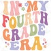 In My Fourth Grade Era Png, in My Fourth Grade Era Svg, Back to School ...