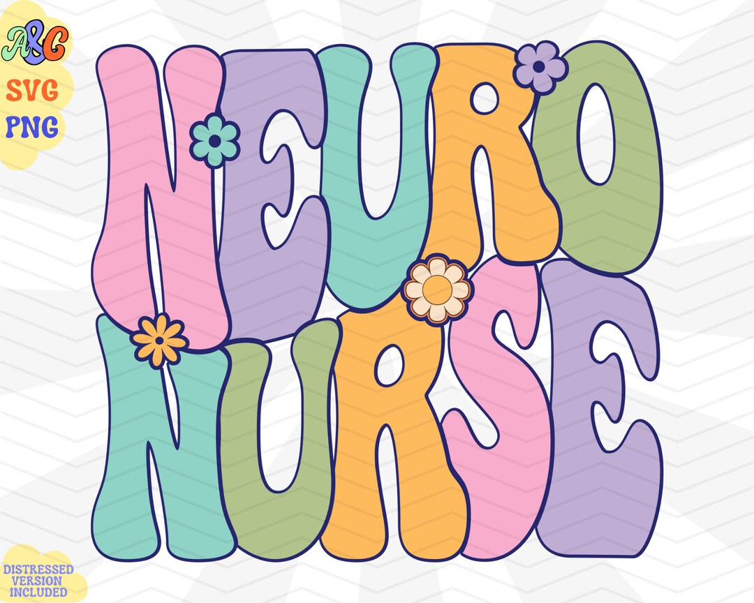 Neuro Nurse Svg, Neurology Nurse Svg, Stroke Nursing Svg, Neurologist ...