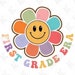 Groovy in My First Grade Era Svg Png, Retro Back to School Sublimation ...