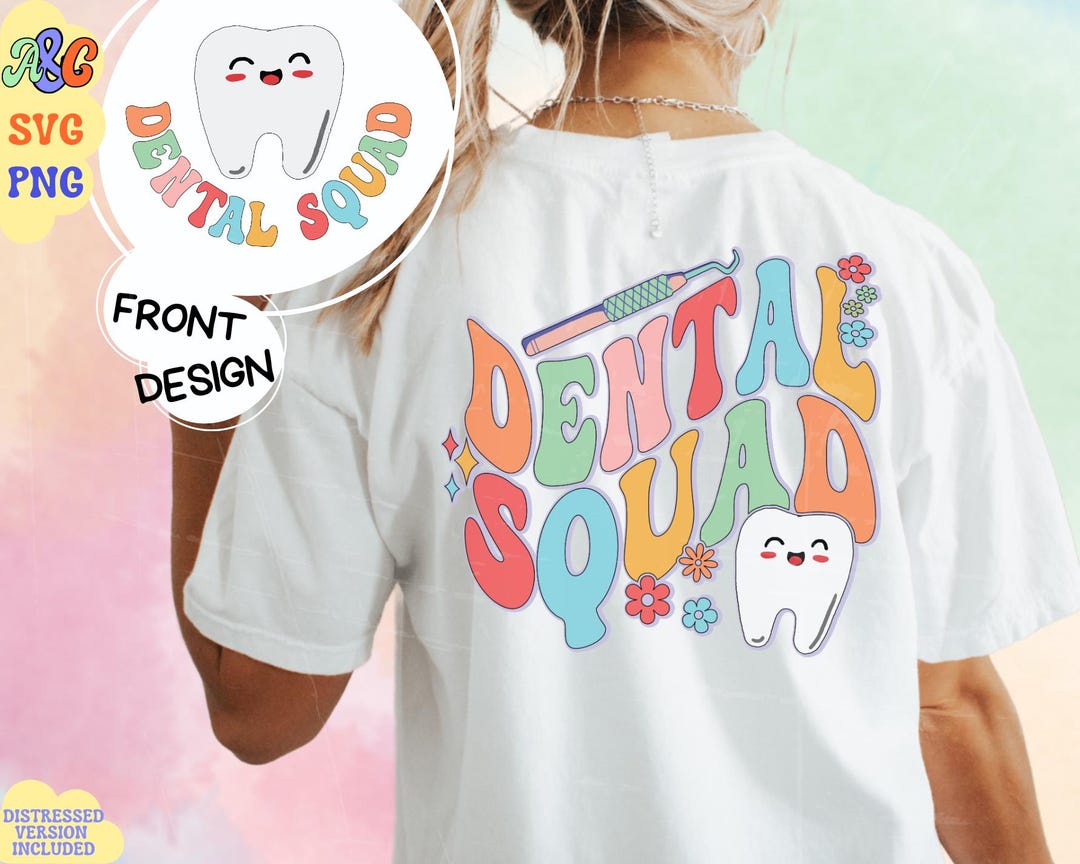 Dental Squad Svg, Dentist SVG, Dental Bundle, Dentist Shirt Svg, Gift ...
