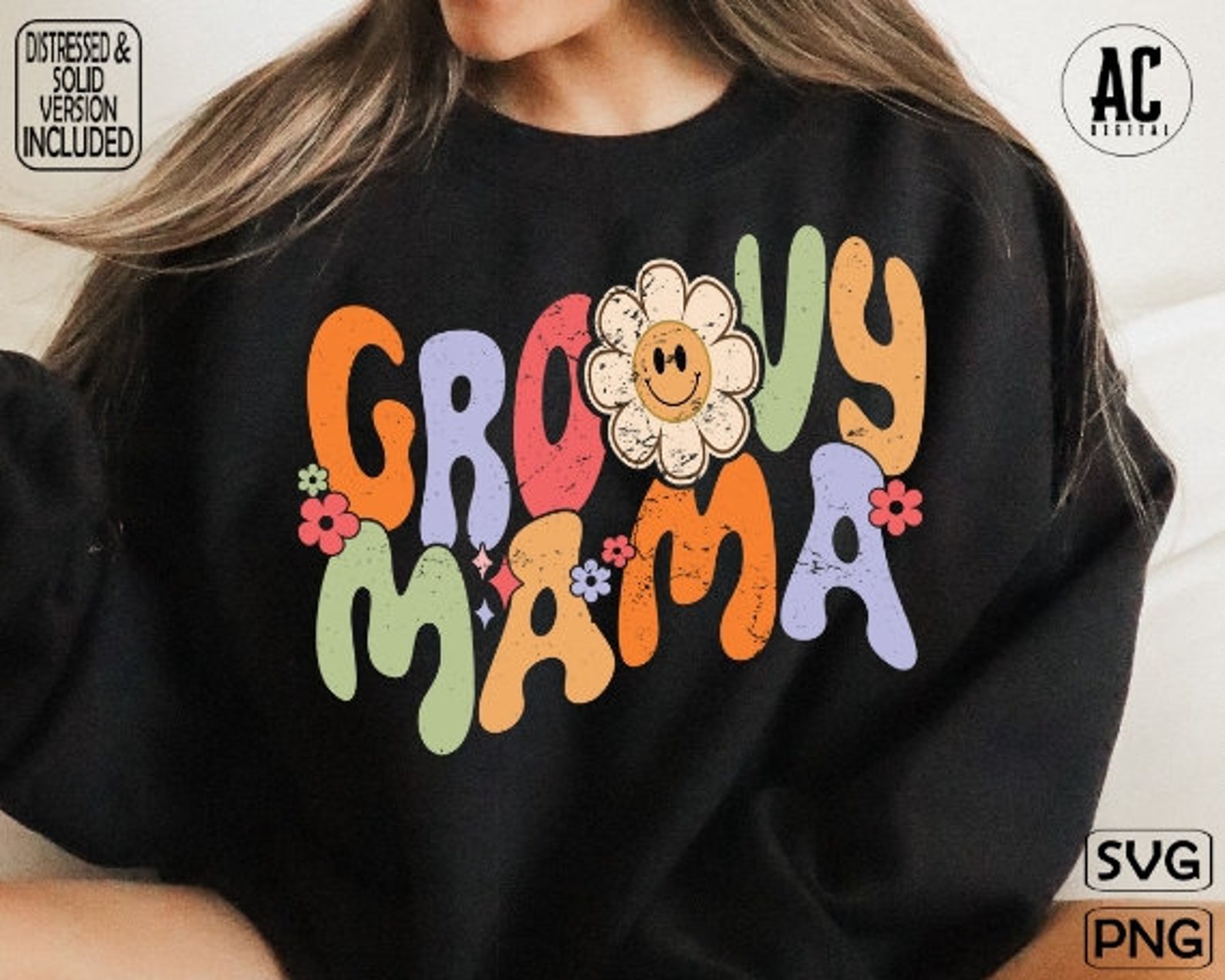 Groovy Mama Svg Groovy Mama Png 70s Mommy Boho Pregnancy - Etsy