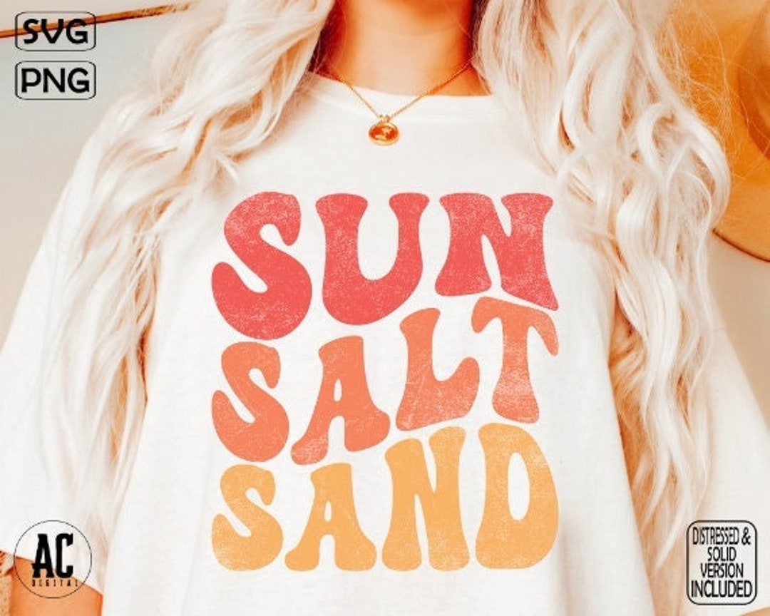 Sun Salt Sand Svg | Sun Salt Sand Png | Summer Svg | Summer Png | Beach ...