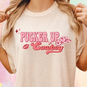Western Groovy Png, Retro Pucker up Cowboy Png, Sublimation Design Png ...