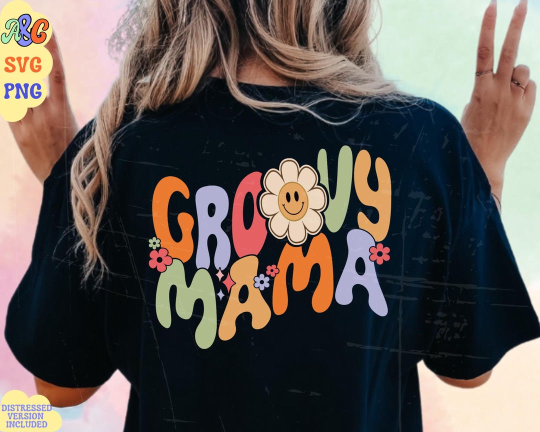 Groovy Mama Svg, Groovy Mama Png, 70s Mommy Boho Pregnancy Reveal ...