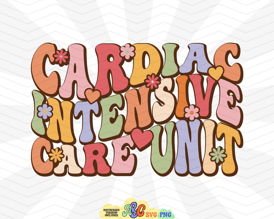 Cardiac Intensive Care Unit Svg, CICU Png, CICU Nurse Svg Png, Medical ...