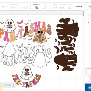 Pantasmas Png, Mexican Ghost Png Svg Bundle, Mexican Conchas Ghost ...