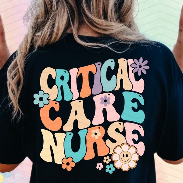 Critical Care Nurse Svg - Etsy