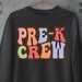 Retro Pre-k Crew Svg, Retro Pre-k Crew Png, Groovy Preschool Svg ...