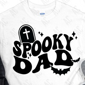 Spooky Dad Svg, Spooky Dad Png, Halloween Svg, Halloween Png, Retro ...