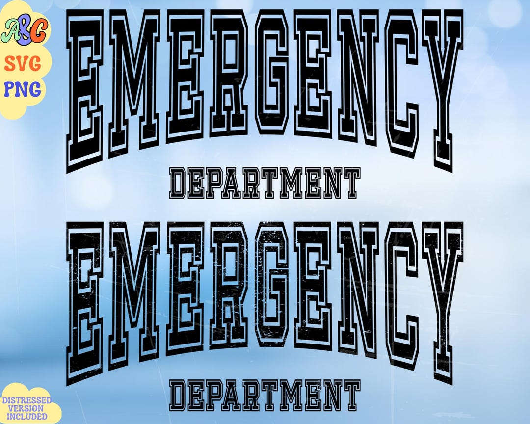 Emergency Department SVG, ER Nurse Svg, Emergency Room PNG, Medical ...