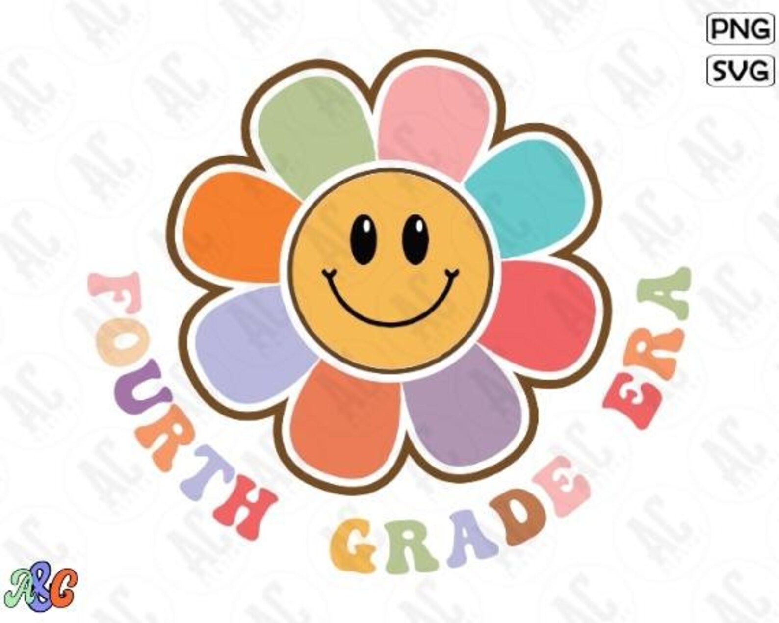 In My Fourth Grade Era Png, in My Fourth Grade Era Svg, Back to School ...