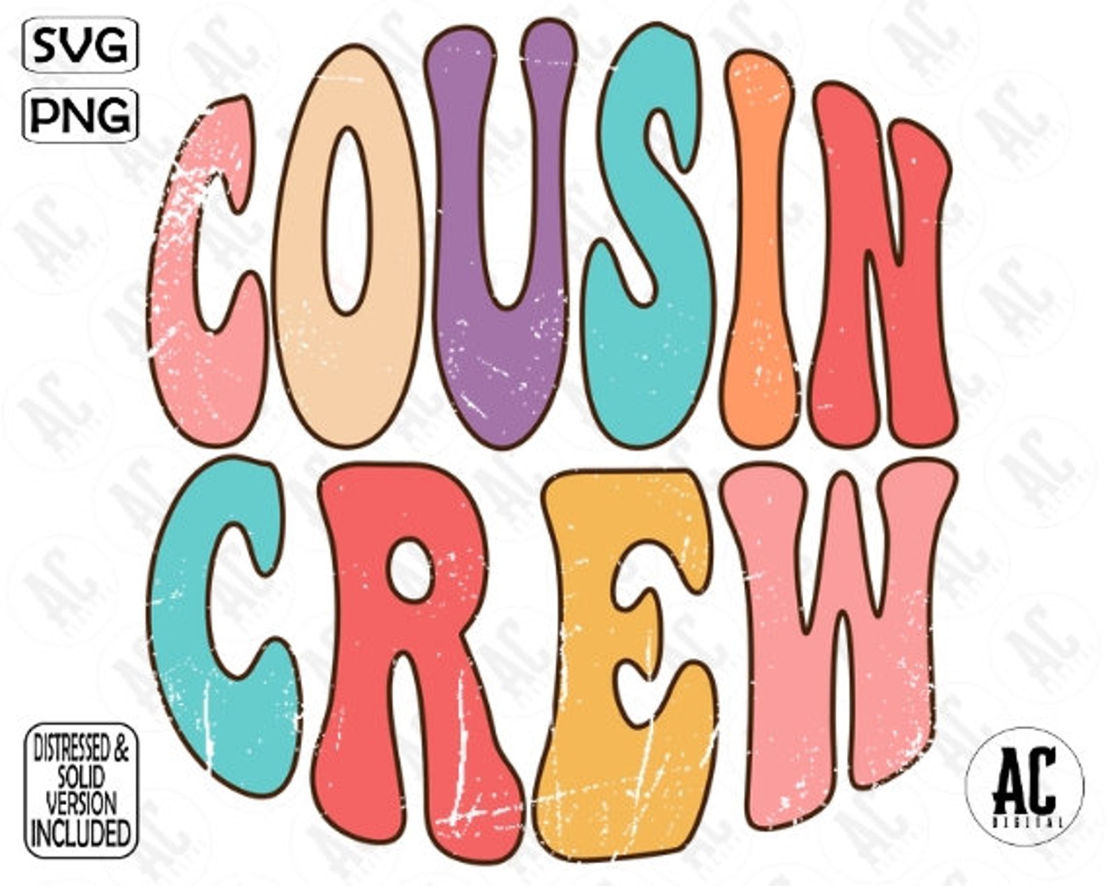 Cousin Crew Svg Cousin Crew Png Cousins Shirt Cousin Squad - Etsy