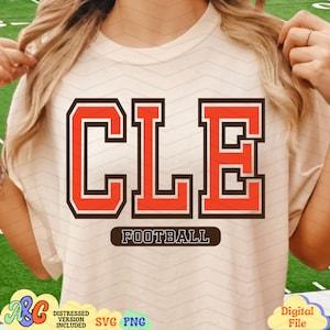 CLE Football Svg, CLE Football Png, Airport Code Svg Png, Airport Tag ...