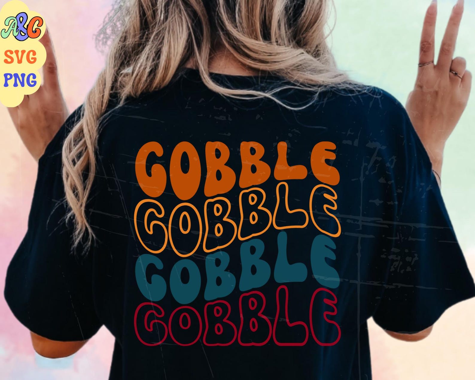Gobble Gobble Svg, Turkey Svg, Thanksgiving Png, Thanksgiving Svg, Fall ...