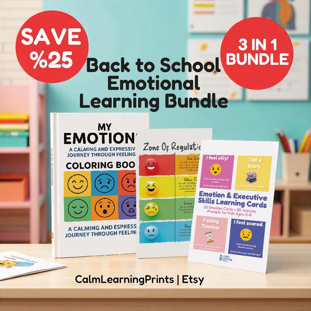 Feelings Poster Set: Kids Emotions, Coping Skills, SEL - Etsy
