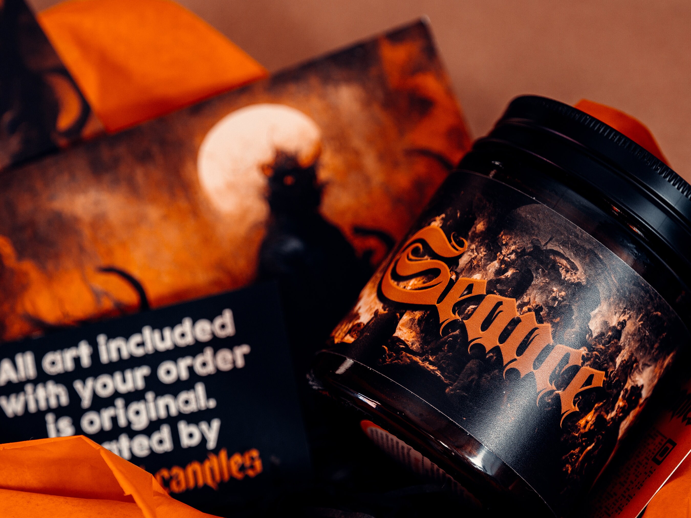 SEANCE : Scented Candle Inspired by the Board Game Goetia Nine - Etsy