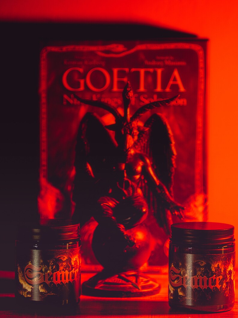 SEANCE : Scented Candle Inspired by the Board Game Goetia Nine Kings of Solomon ,created for ...
