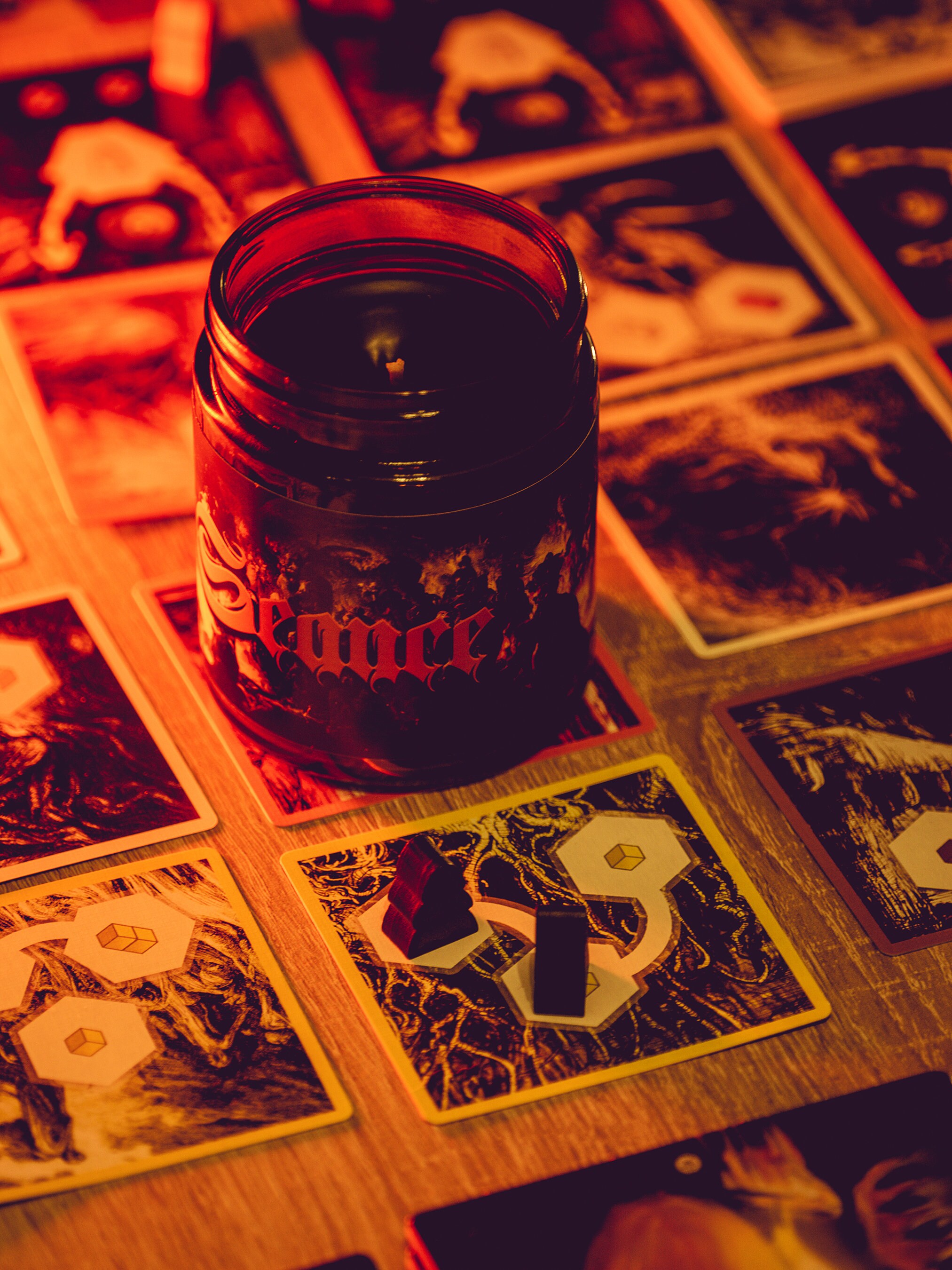 SEANCE : Scented Candle Inspired by the Board Game Goetia Nine - Etsy