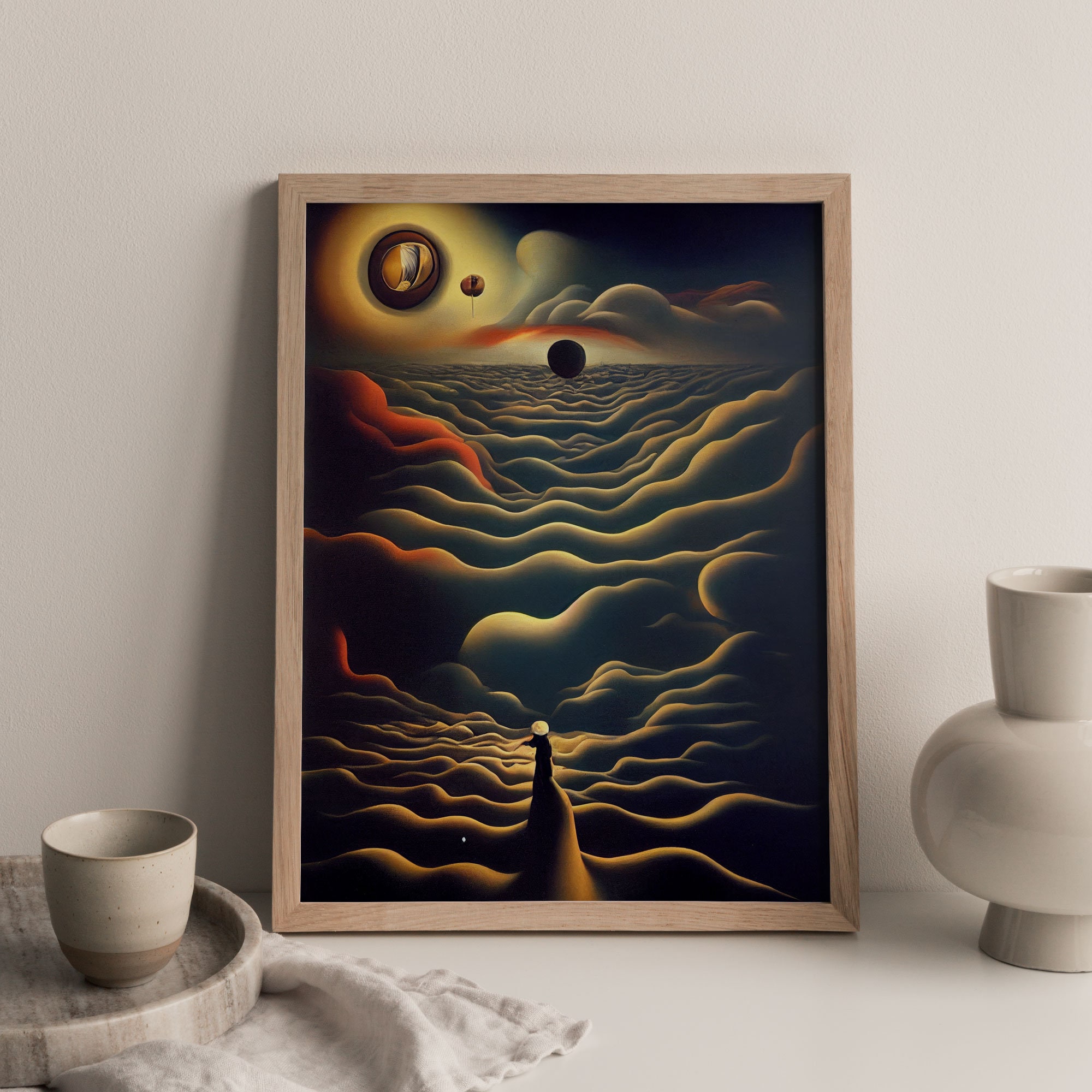 Surreal Art Poster Surrealism Art Wall Decor Digital Wall - Etsy