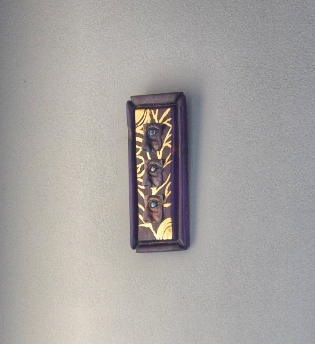 Handcrafted Resin Faces Artwork "cycle of Breathings", Intriguing Life ...