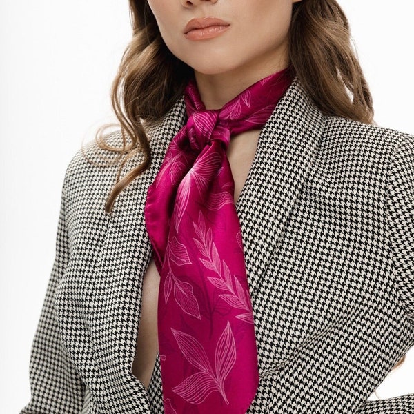 Italian Silk Scarf - Etsy