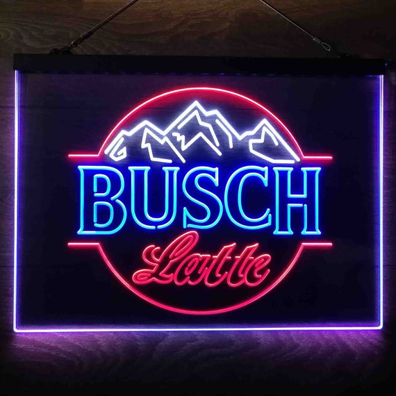 Busch Light Neon Bar Signs