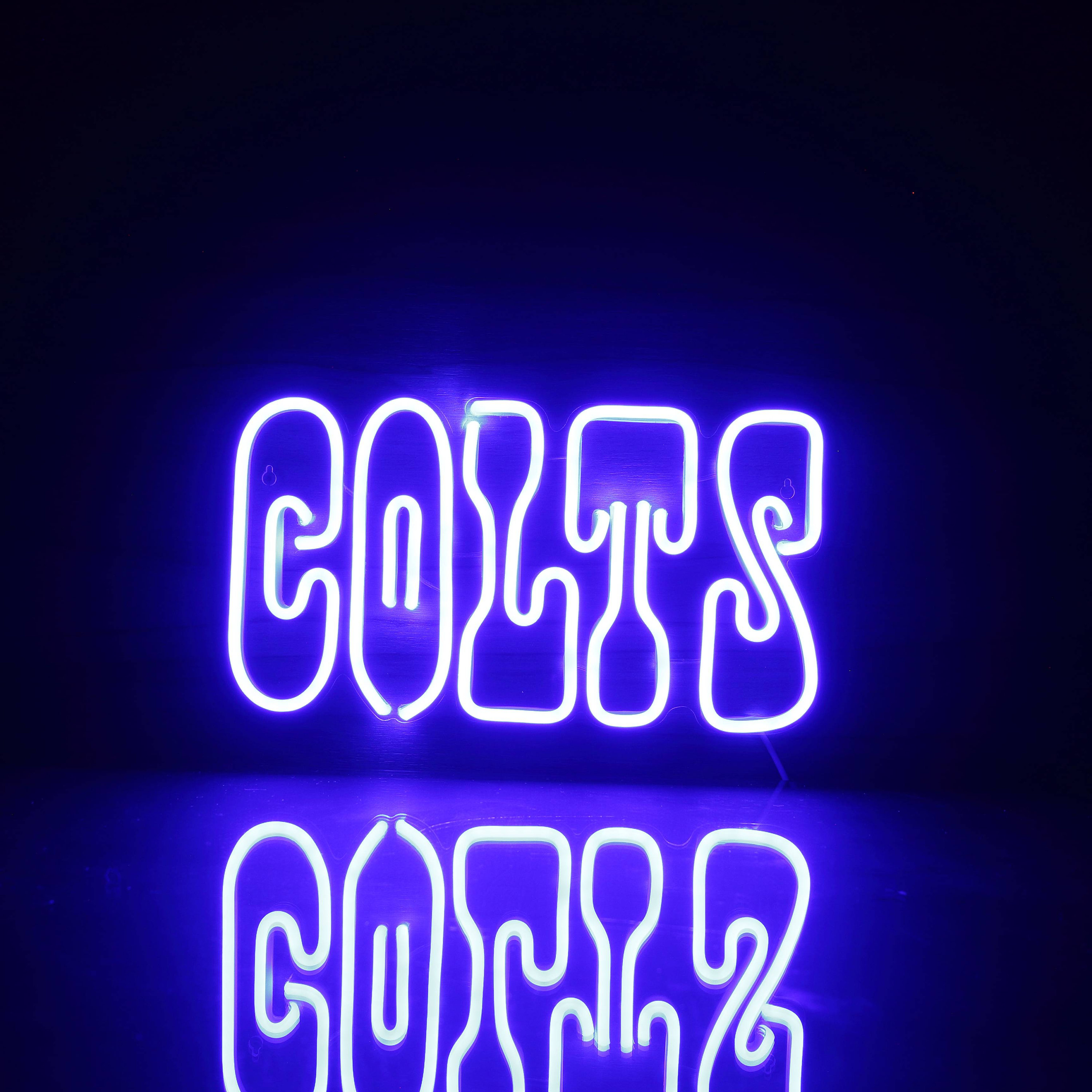 Billy Dee Williams Colt 45 Neon Sign