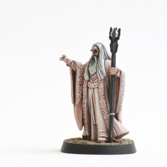 Saruman Warhammer Mesbg LOTR Painted/painted - Etsy