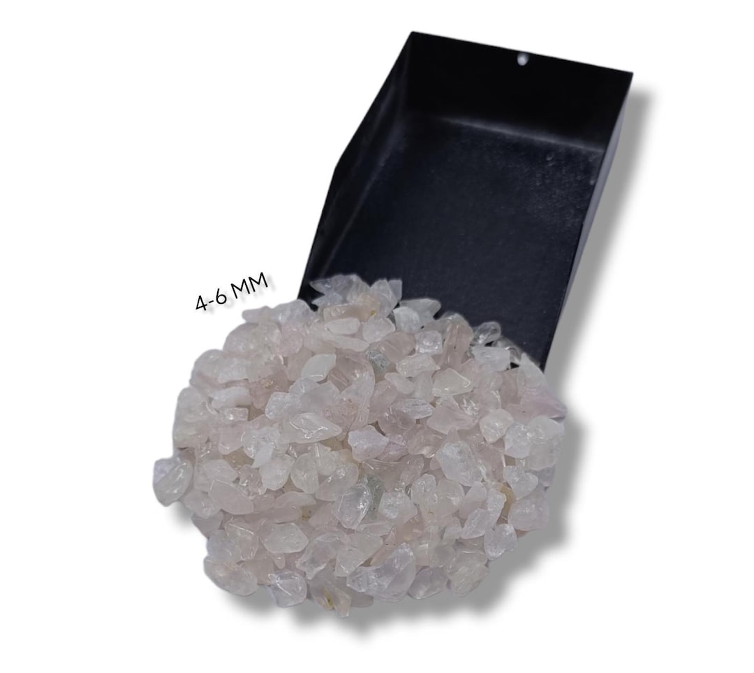 Crushed Rose Quartz Coarse Gemstone Powder Perfect for Stone Inlays ...