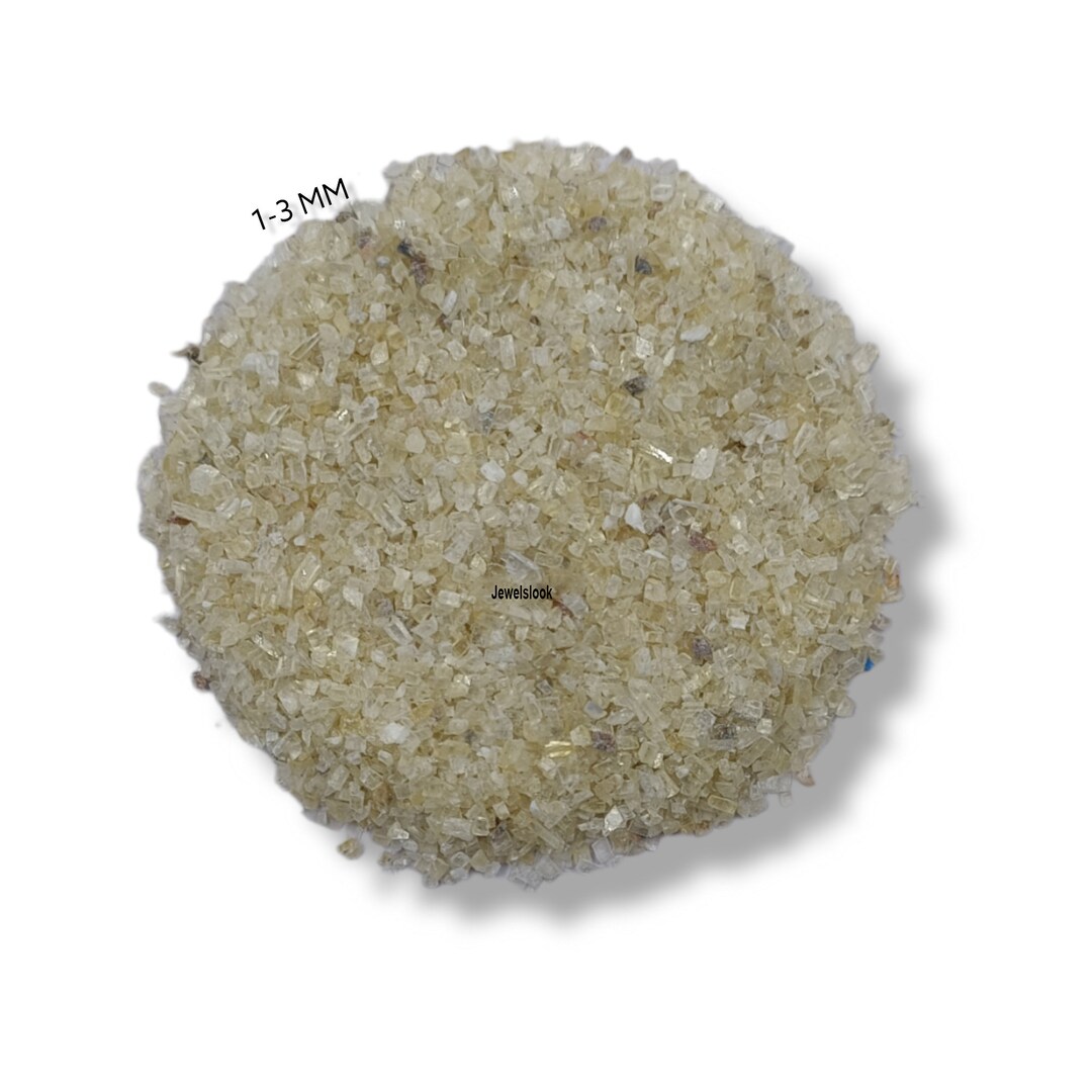 Crushed Yellow Calcite Gemstone Coarse 1-3 MM Calcite Sand for Making ...