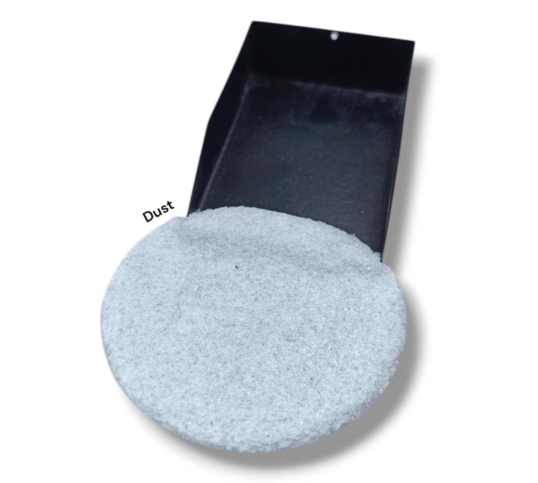 Crushed Opaque Baby Blue Hydro Quartz Gemstone Crushed Dust Powder ...