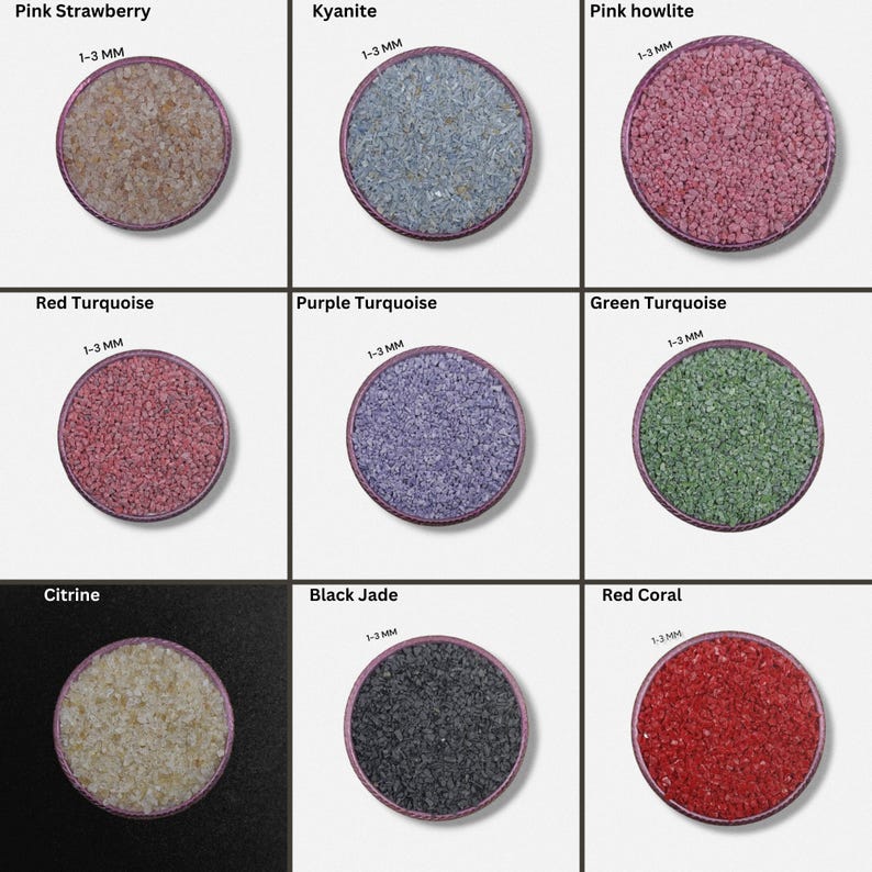 Crushed Stone Coarse Powder 75+ Healing Stone Powder Crushed 1-3 MM ...