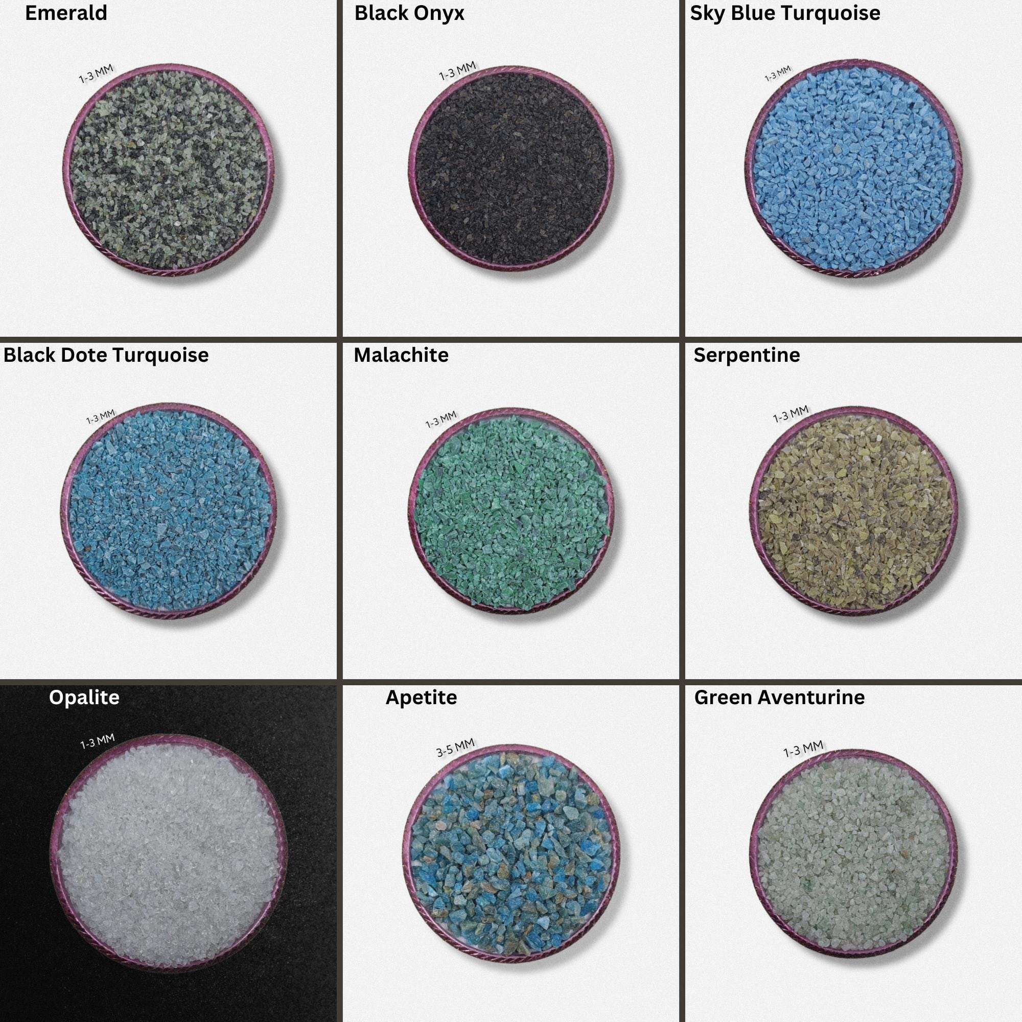 Crushed Stone Coarse Powder 75+ Healing Stone Powder Crushed 1-3 MM ...