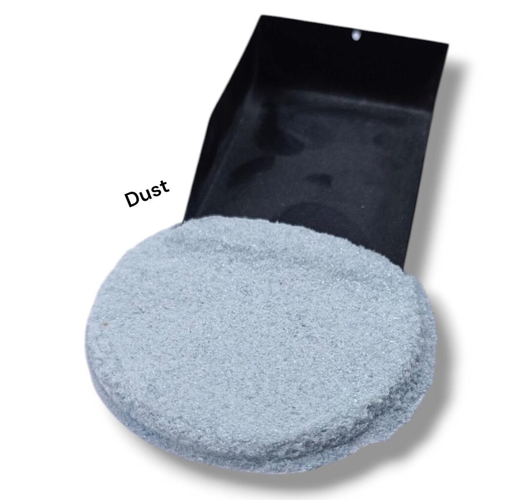 Crushed Swiss Blue Hydro Quartz Gemstone Dust Powder Healing Stone ...