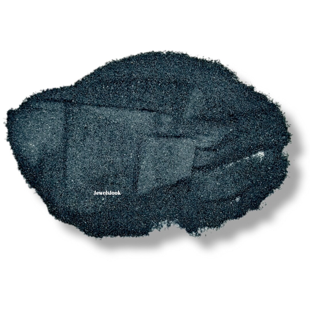 Crushed Black Tourmaline Dust for Stone Inlay, Black Tourmaline ...