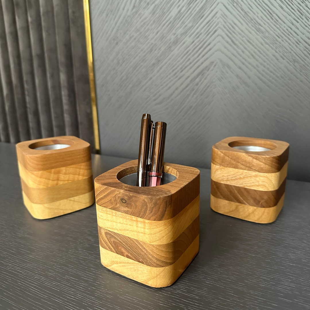 Mini Wooden Organizer Handmade Wooden Mini Organizernatural - Etsy